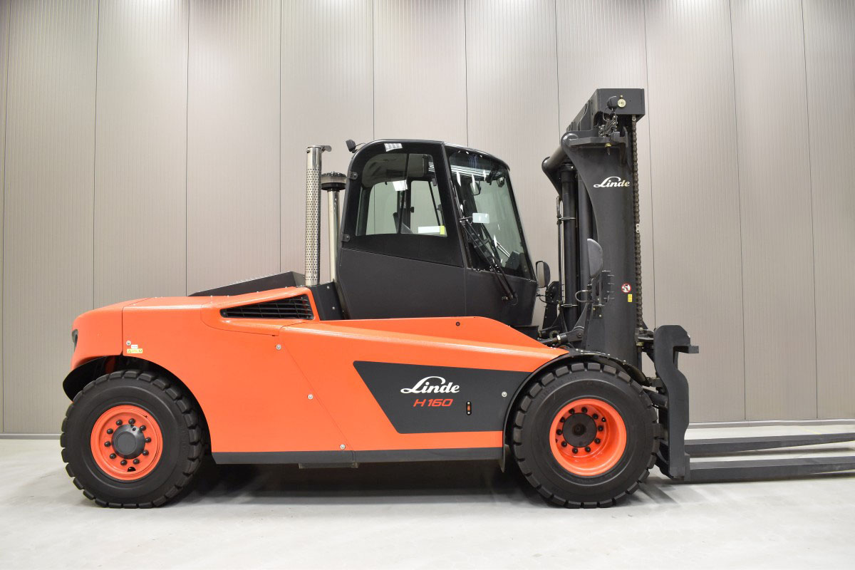 Čelní čtyřkolový LINDE H 160/02 32544 | VYSOKOZDVIŽNÉ VOZÍKY s.r.o.